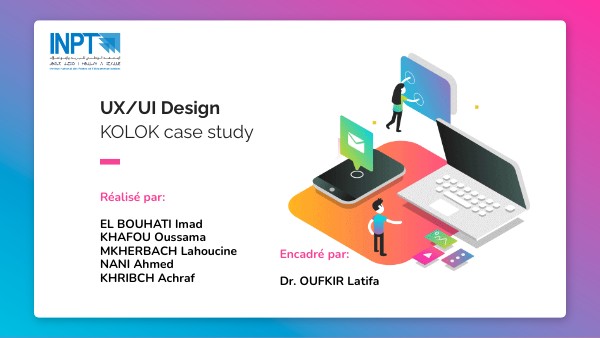 UX/UI PRESENTATION | Genially