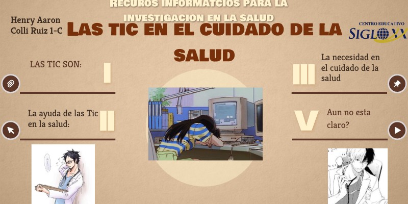 LAS TIC EN LOS CUIDADOS DE LA SALUD | Genially