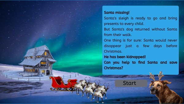 Christmas escape: Finding Santa | Genially