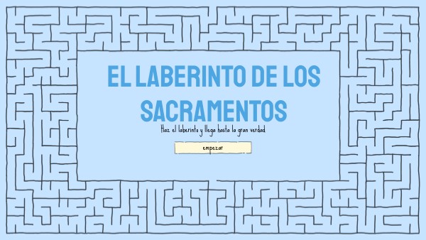 el laberinto de los sacramentos