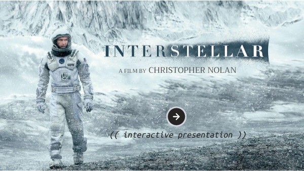 Interstellar presentation | Genially