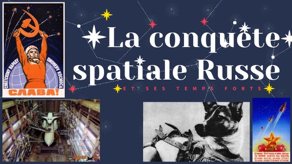 La Conquête spatiale Russe et ses temps forts | Genially