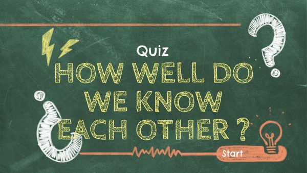 ANIMATED CHALKBOARD QUIZ