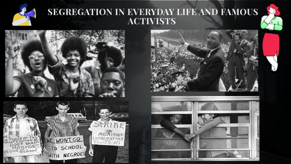 Segregation in everyday life and famous activists | Genially