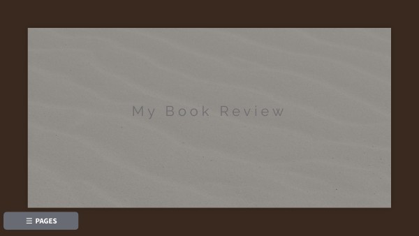 My Book Review
