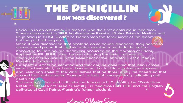 THE PENICILLIN | Genially