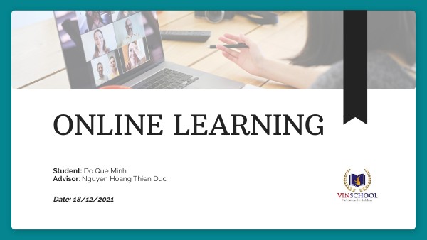 ONLINE LEARNING | Genially