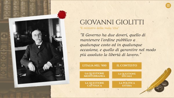 GIOLITTI | Genially