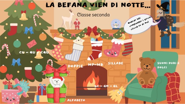 Ripassiamo con la Befana | Genially