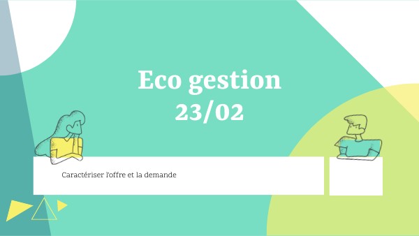 offre et demande | Genially