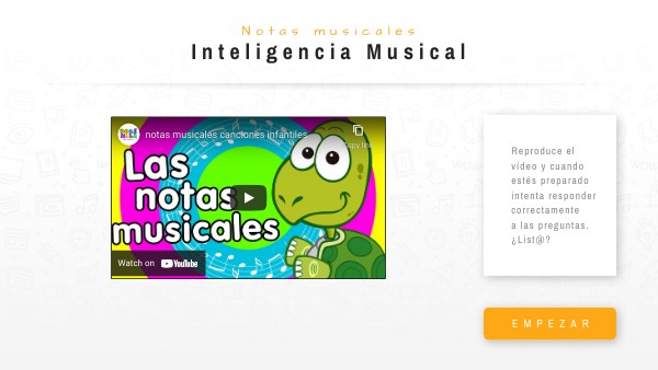 Quiz Inteligencia Musical | Genially