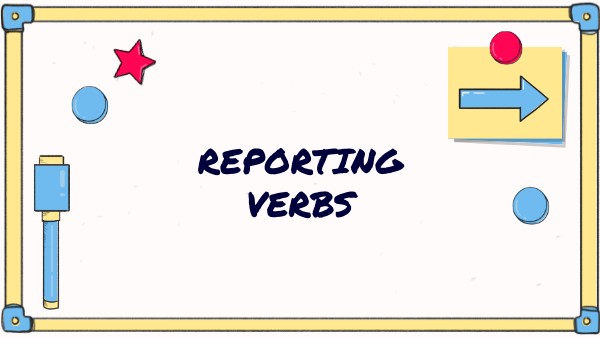 REPORTING VERBS | Genially