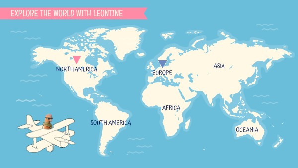 Explore the world with Léontine | Genially