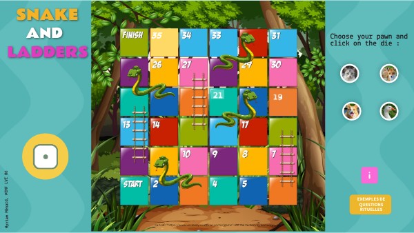 Snake and ladders | Genially