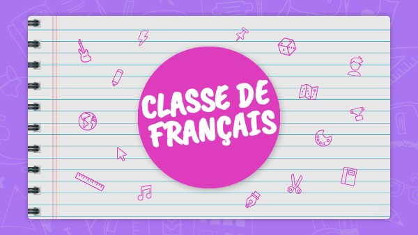 classe de français
