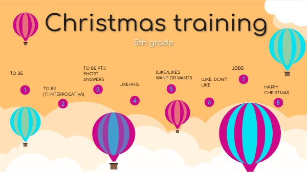 CHRISTMAS TRAINING 5th GRADE