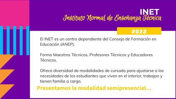 INET semipresencial | Genially