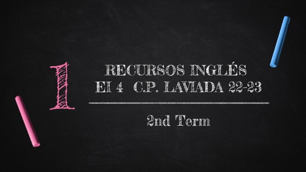 RECURSOS ENGLISH EI4 CPLAVIADA 2ND TERM