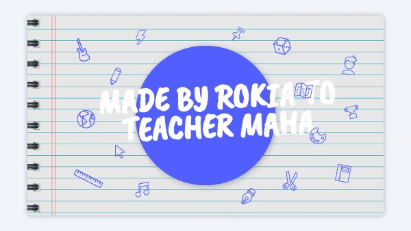 BACK TO SCHOOL PRESENTATION