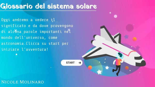 GLossario Nicole Molinaro | Genially