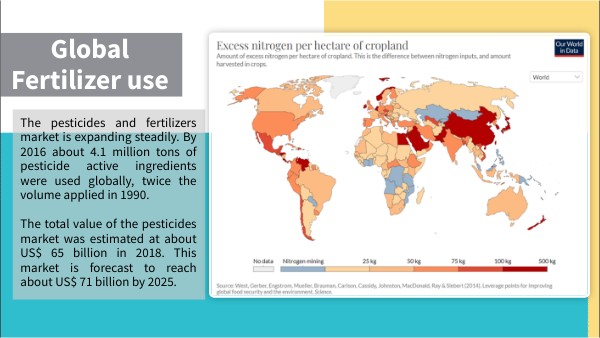 Global Fertilizer Use | Genially