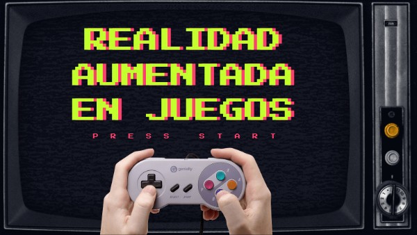 Realidad aumentada como entretenimiento y juegos