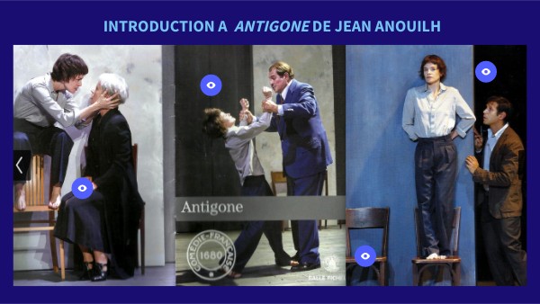 Introduction à Antigone de Jean Anouilh | Genially