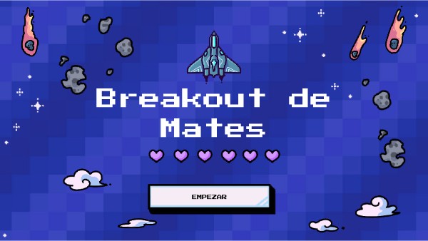 BREAKOUT MATEMATICO | Genially