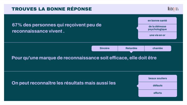 Compléter la phrase | Genially