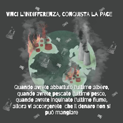 VINCI L'INDIFFERENZA, CONQUISTA LA PACE | Genially