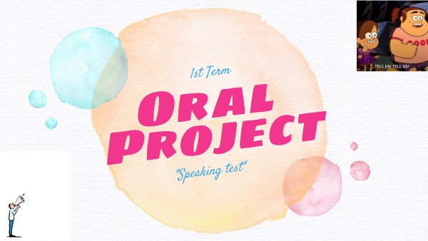 Oral Project 1º Bach