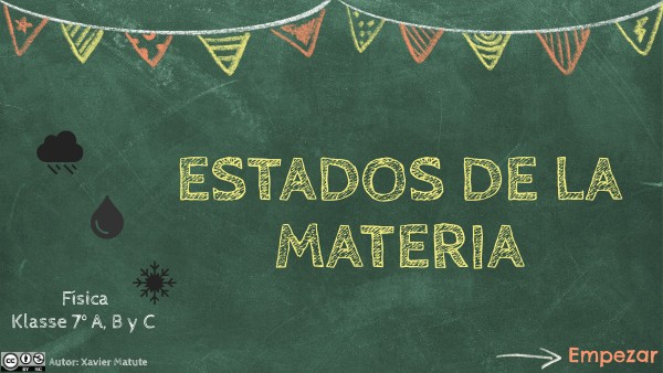 PRESENTACIÓN ESTADOS DE LA MATERIA | Genially