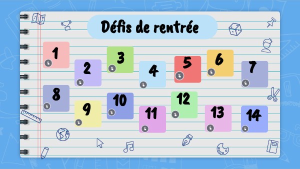 défis de rentrée