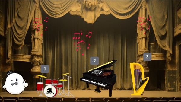 Music scary escaperoom | Genially