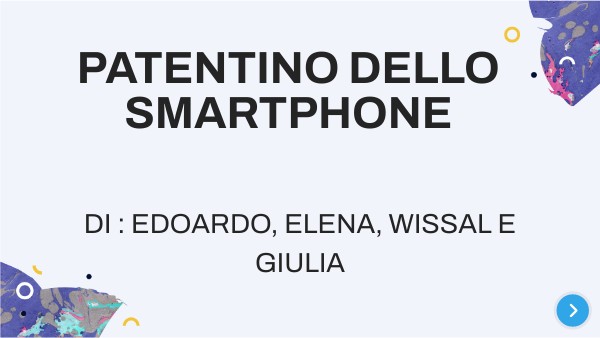PATENTINO DELLO SMARTPHONE