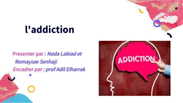 L'addiction | Genially