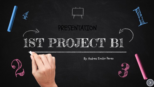 English proyect 1b Andres Perez