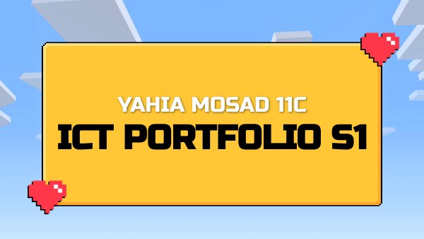 Q1 G11 Portfolio ICT | Genially