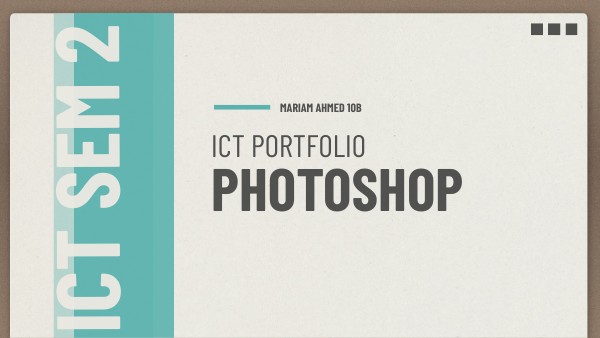 ICT PORTFOLIO S2 G10