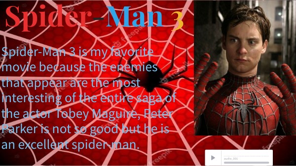 Spider-man 3 | Genially