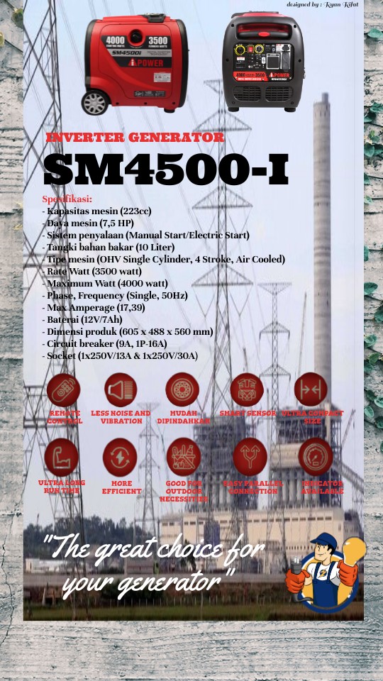 FLYER PRODUK GENERATOR