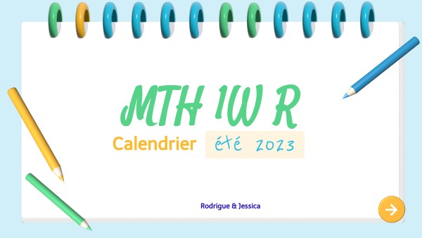 cours d'été 2023 | Genially