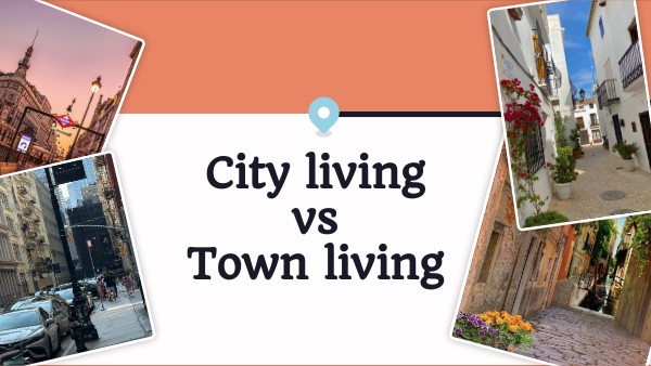 city vs town