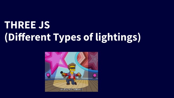 THREE JS types of lighting | Genially