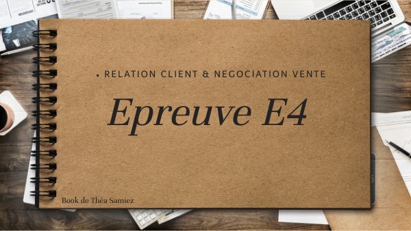 E4 évènement commerciale | Genially