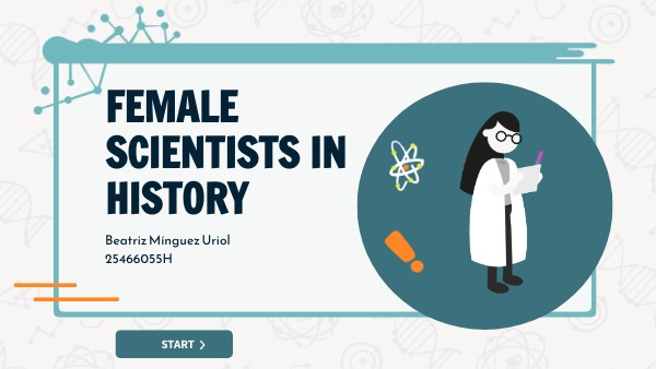 Female scientists in history
