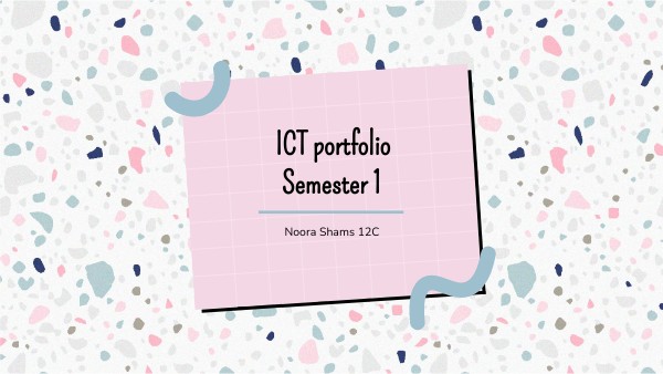 ict portfolio