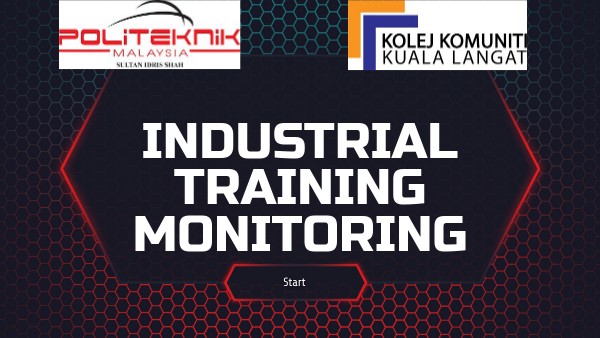 INDUSTRIAL TRAINING MONITORING | Genially