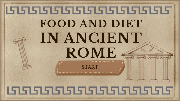 food and diet in Ancient Rome
