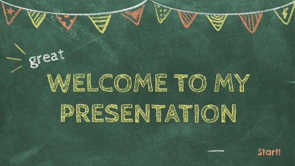 ANIMATED CHALKBOARD PRESENTATION